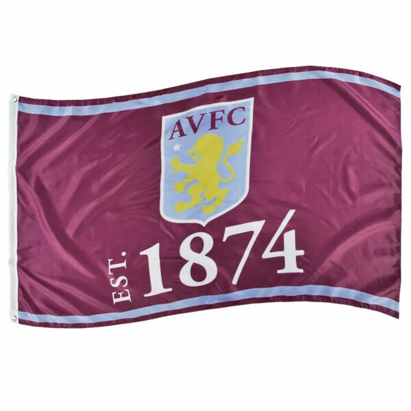 Aston Villa FC Flag - Flag & Vimpler - Fodboldfan-shoppen.dk